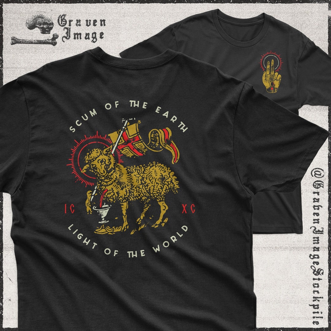 SCUM of the EARTH // Front & Back Print - Etsy