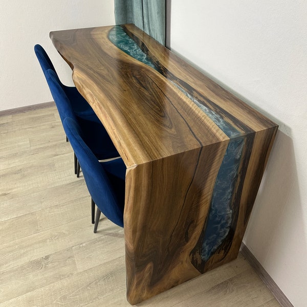 Waterfall River Desk - Etsy