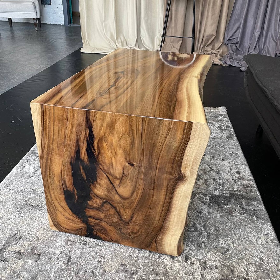 Live Edge Walnut Table, Walnut Table Top, Walnut Coffee Table, Walnut ...