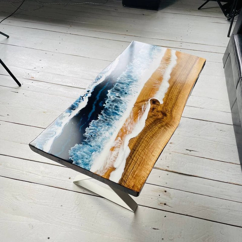 Resin Ocean Table - Etsy