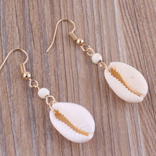 Shell Earrings - Etsy