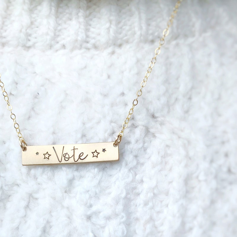 Vote Jewelry - Etsy