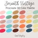 30 Shades of Pink/ 30 Color Palette for Procreate/ Pink Color Palette ...
