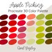 30 Shades of Pink/ 30 Color Palette for Procreate/ Pink Color Palette ...