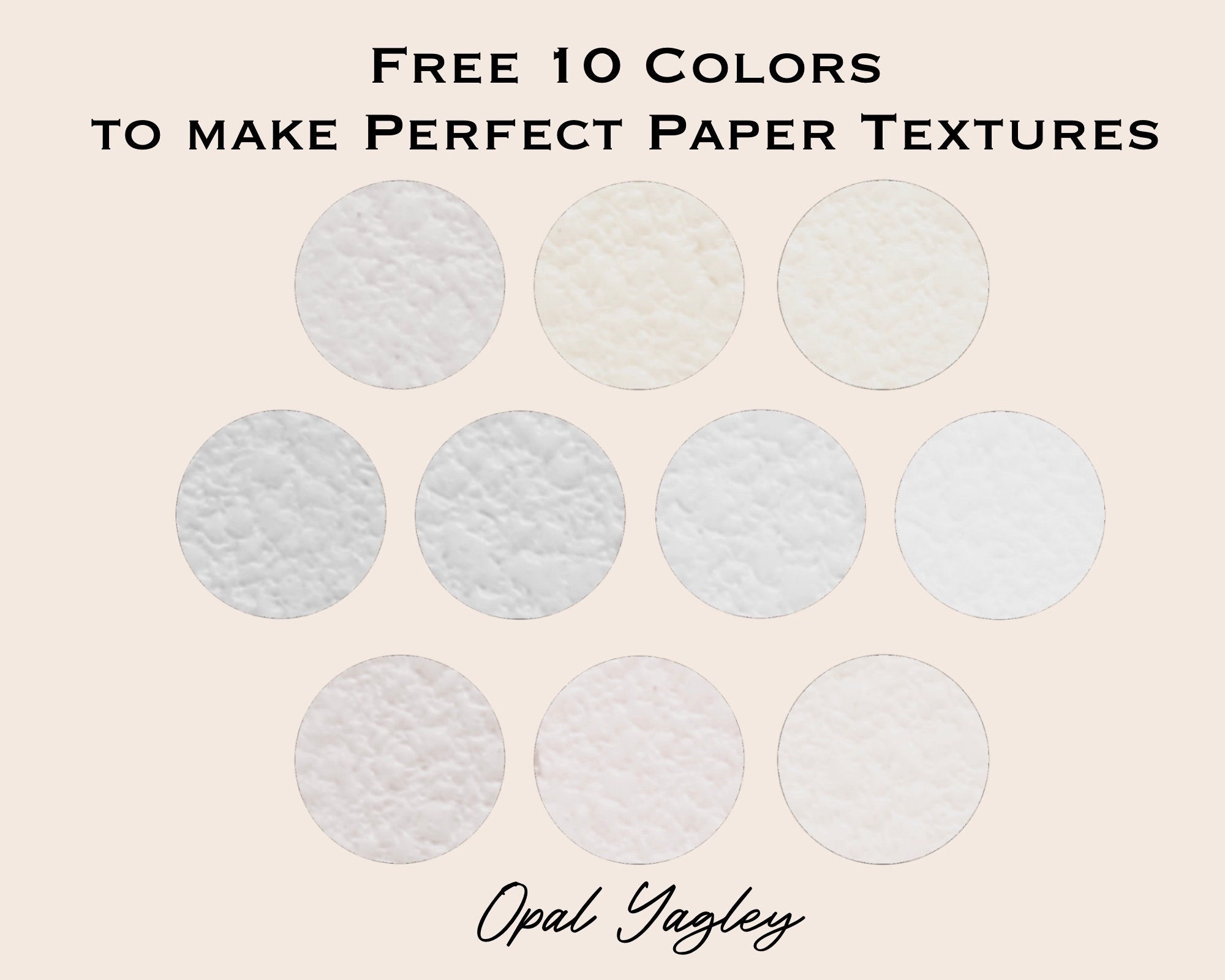 Watercolor Paper Procreate Brushes / 7 Paper Textures Brushes / Free 10 ...