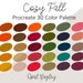 Cozy Fall / 30 Color Palette for Procreate / Autumn Colour / Digital ...