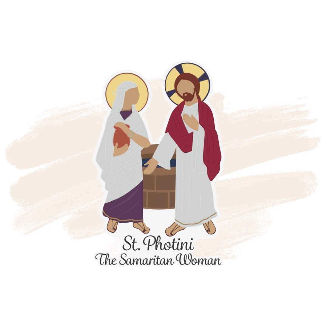 St. Photini (the Samaritan Woman) Sticker - Etsy