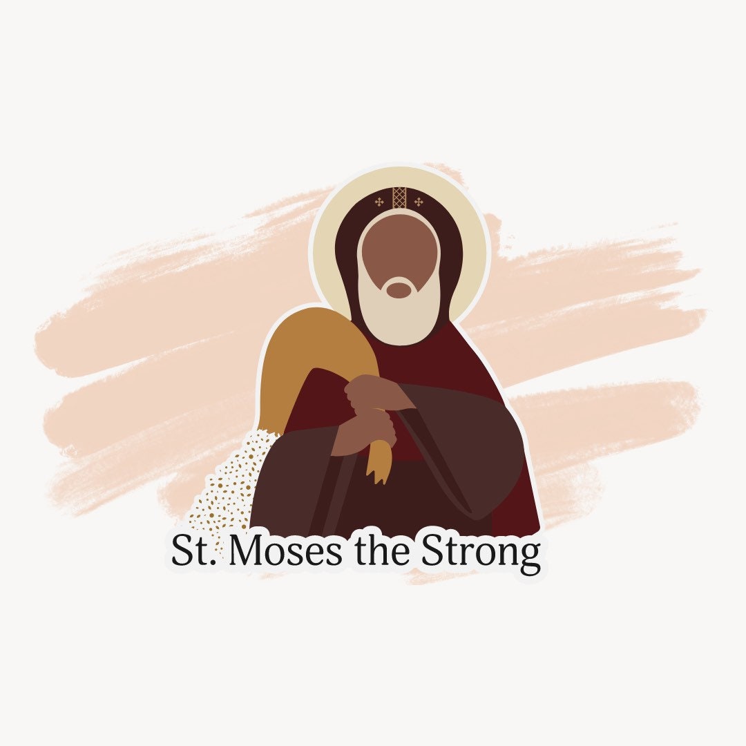 St. Moses the Strong - Etsy