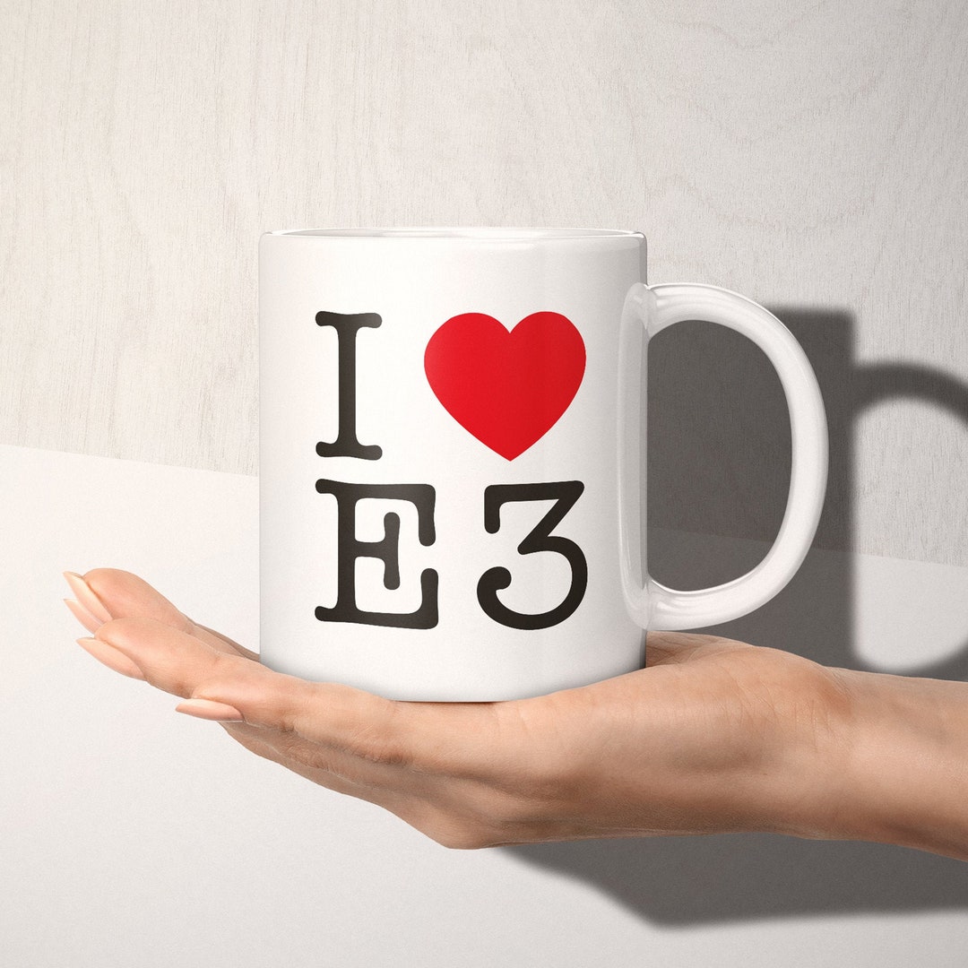 Personalised Postcode Mug Inspired by Milton Glaser - Etsy