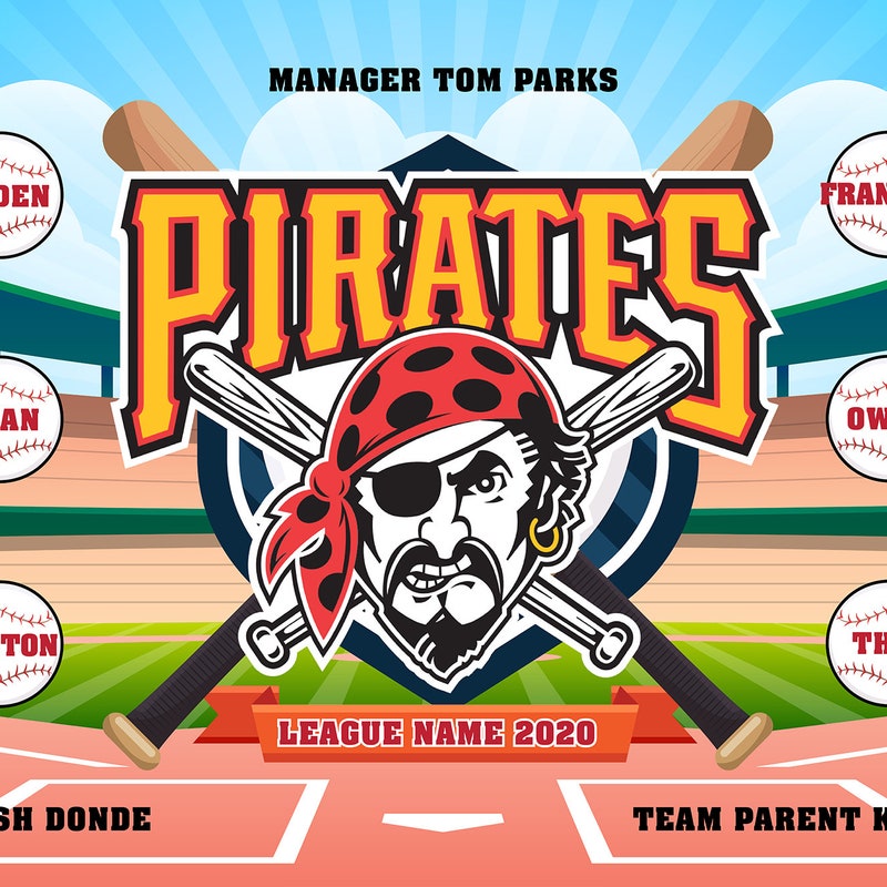 Pirate Banner - Etsy