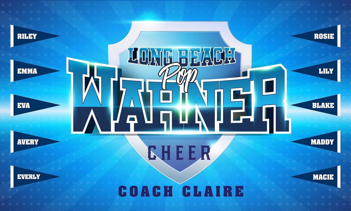 Cheer Banner Cheer Banners Cheer Team Banner Team Banners - Etsy