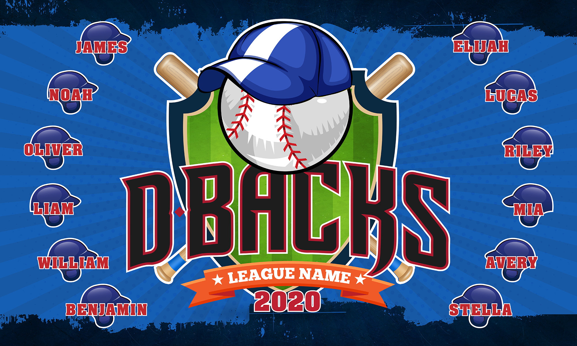 T-ball Banner Tball Banners Baseball Banner Team Banners | Etsy