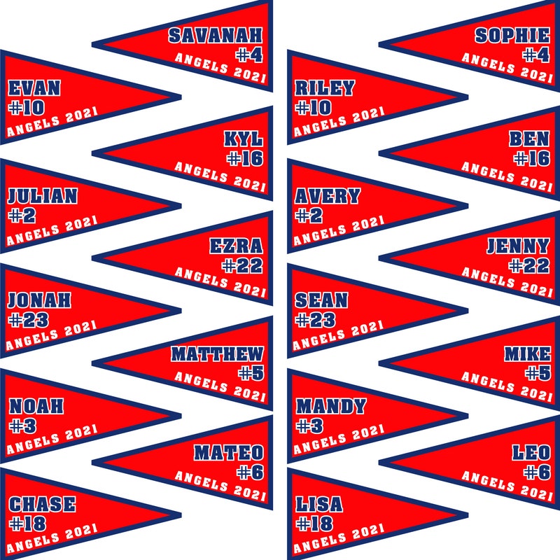 Baseball Pennants - Etsy