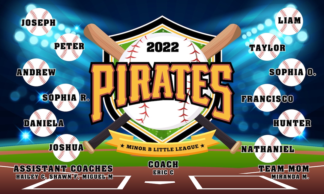 Pirates Baseball Banner Tball Banner Pirates Banner Baseball Banner ...