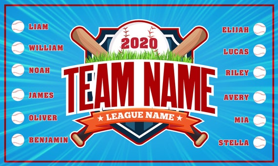 T-ball Banner Tball Banners Baseball Banner Team Banners - Etsy