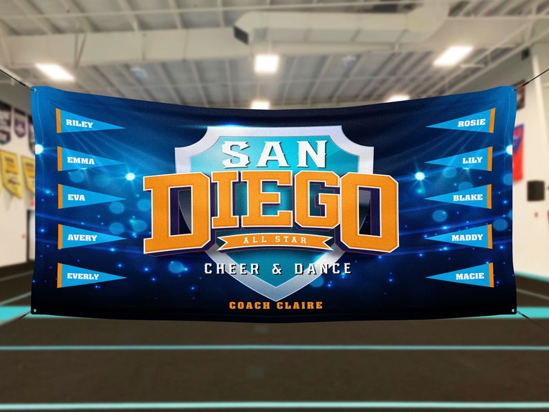 Cheer Banner Cheer Banners Cheer Team Banner Team Banners - Etsy
