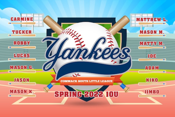 T-ball Banner Tball Banners Baseball Banner Team Banners - Etsy