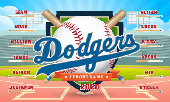 Custom Baseball Team Banners