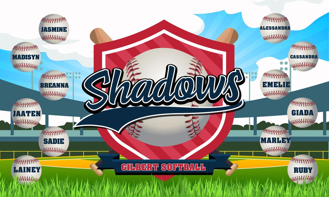 T-ball Banner Tball Banners Baseball Banner Team Banners - Etsy