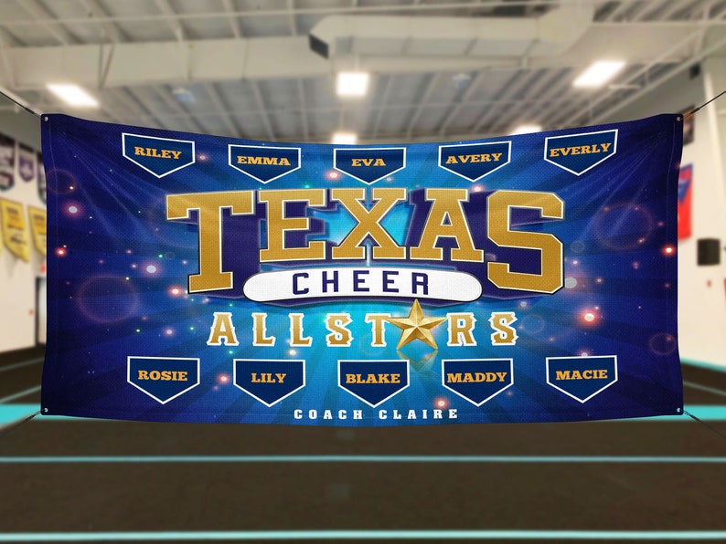 Cheer Banner Cheer Banners Cheer Team Banner Team Banners - Etsy UK