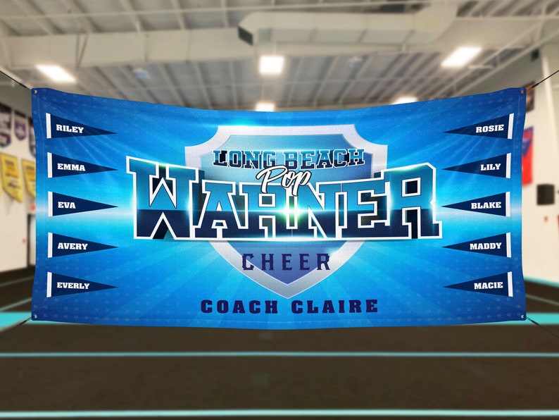 Cheer Banner Cheer Banners Cheer Team Banner Team Banners - Etsy