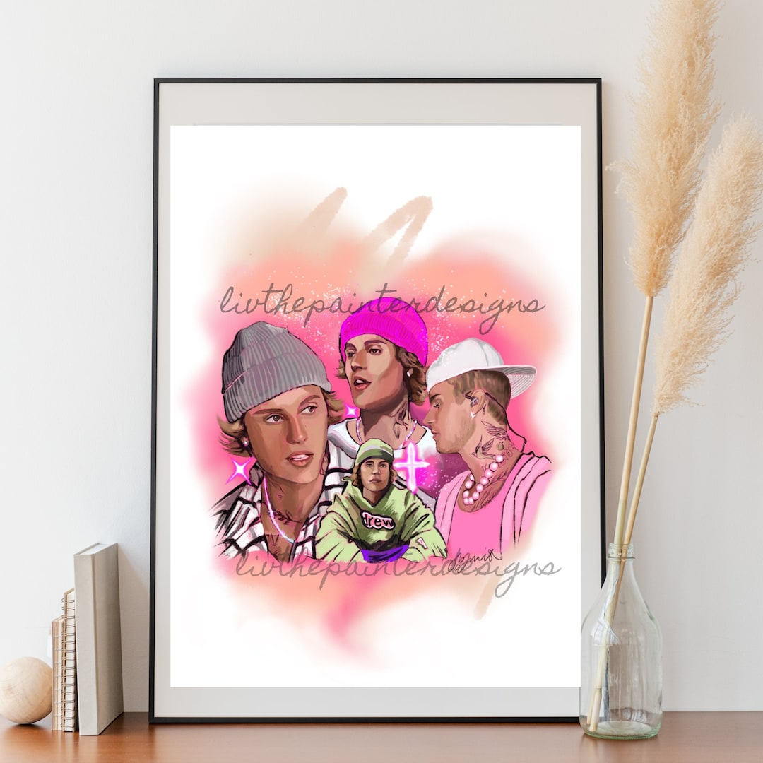 Justin Bieber Poster, Justin Bieber Print, Justin Bieber Tattoo, Justin ...