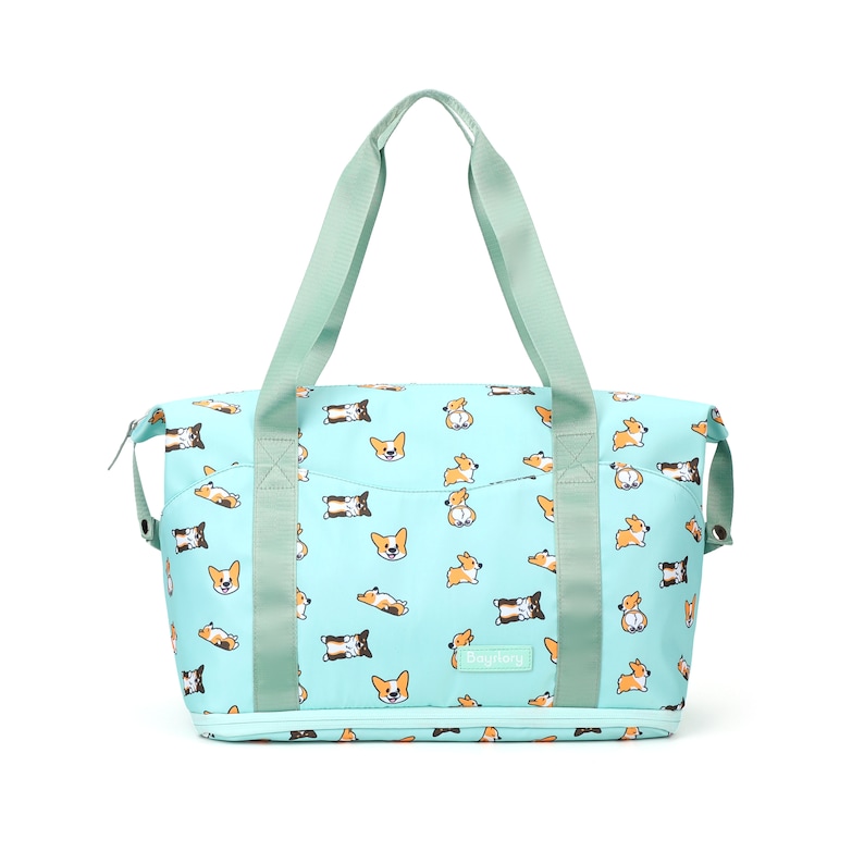 Extended Corgi Gym Bag Duffel Bag Canvas Travel Bag for Gym - Etsy