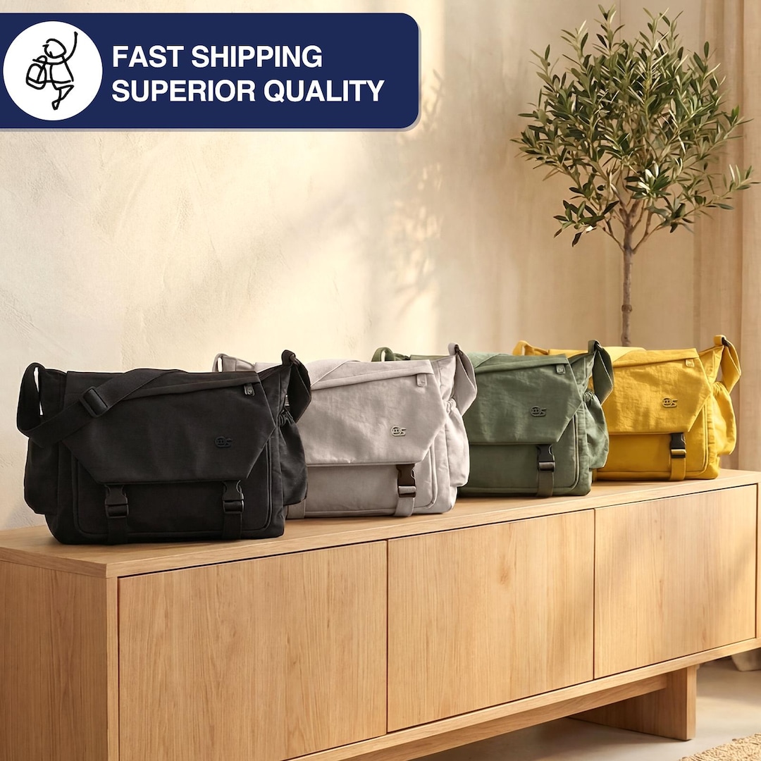 MS Unique Envelope Flap Messenger Bag, Multi-pocket Tactical Crossbody ...