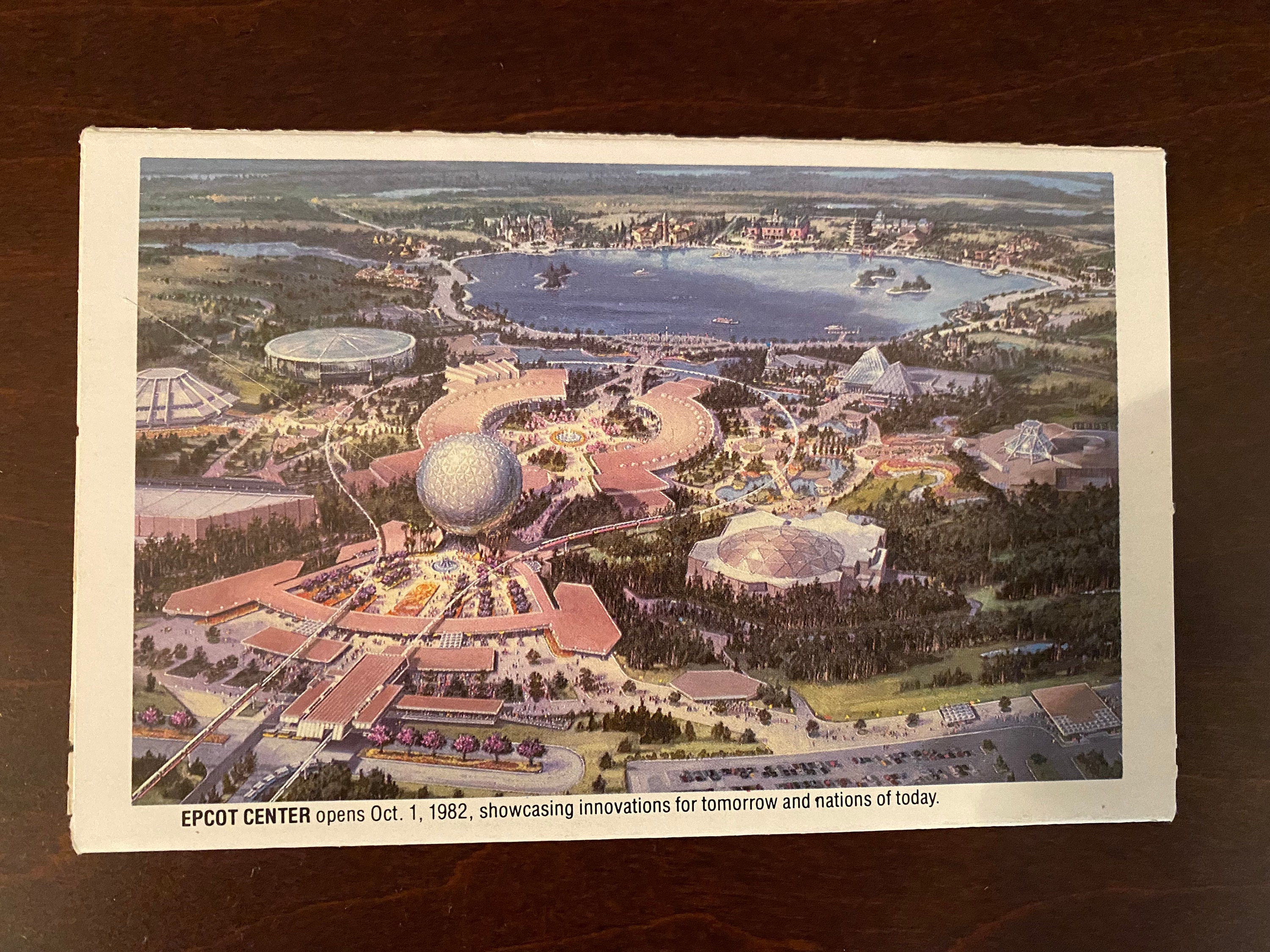 Walt Disney Epcot Center Book and Preview Scenes - Etsy