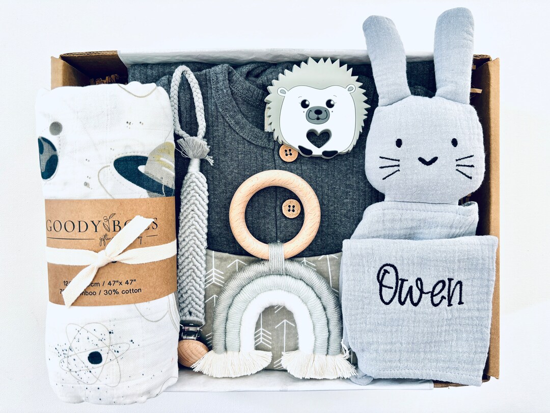 Baby Boy Gift, Gift for New Baby Boy, Baby Boy Gift Box, Baby Boy ...