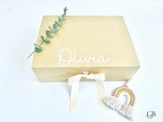 Add-on Keepsake Personalized Gift Box Inside Shipping Box - Etsy