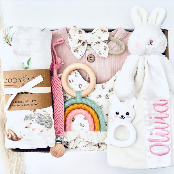 Baby Girls Gift Baskets - 60+ Gift Ideas for 2024