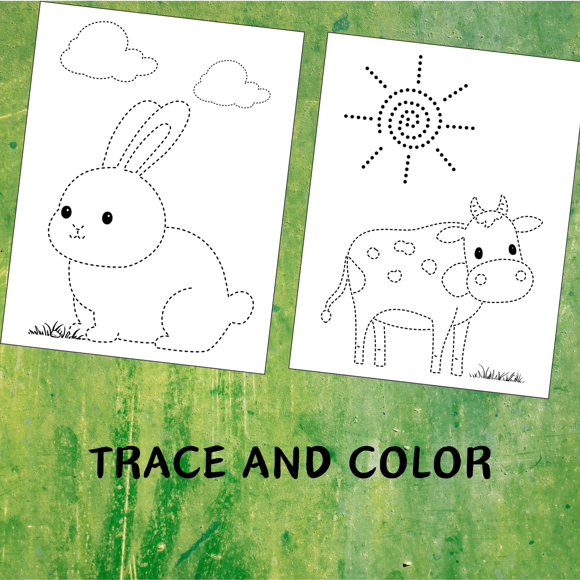 Tracing Practice, Pre-writing Worksheets, Animals, Toddler, Preschool ...