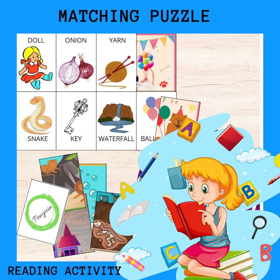 Read and Match | Sight Words Matching Game for Kids, Homeschool ...