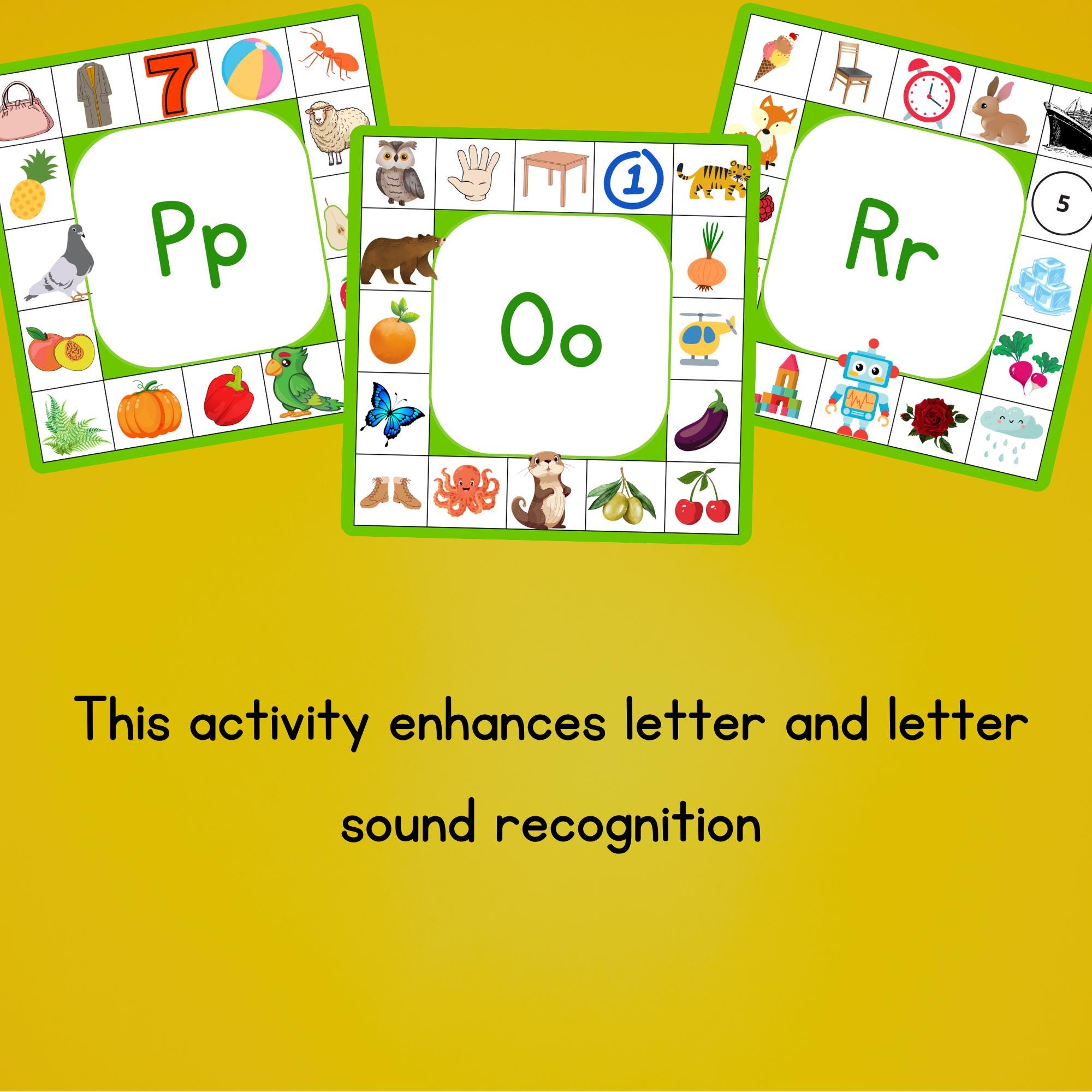 ESL Phonics Beginning Sounds Clip Cards | English Alphabet Matching ...