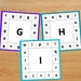 Letter Recognition Alphabet Clip Cards | Toddler & Preschool Matching ...