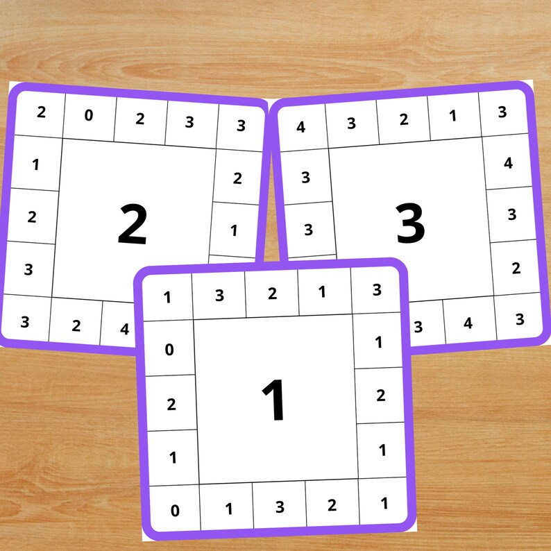 Number Matching Clip Cards 1-10 | Printable Math for Kindergarten ...