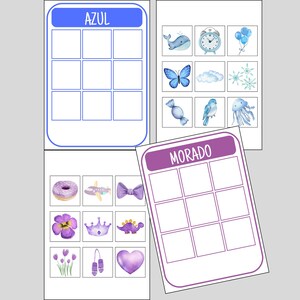 Color Sorting Activity for Toddlers & Preschoolers | Spanish Learning ...