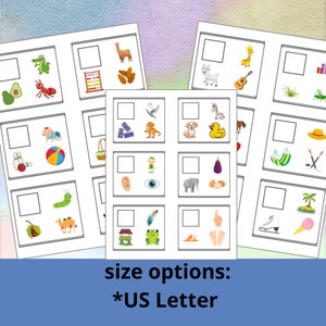 Pre-k Learning ABC Beginning Sound Activity, Letter Sounds Picture ...