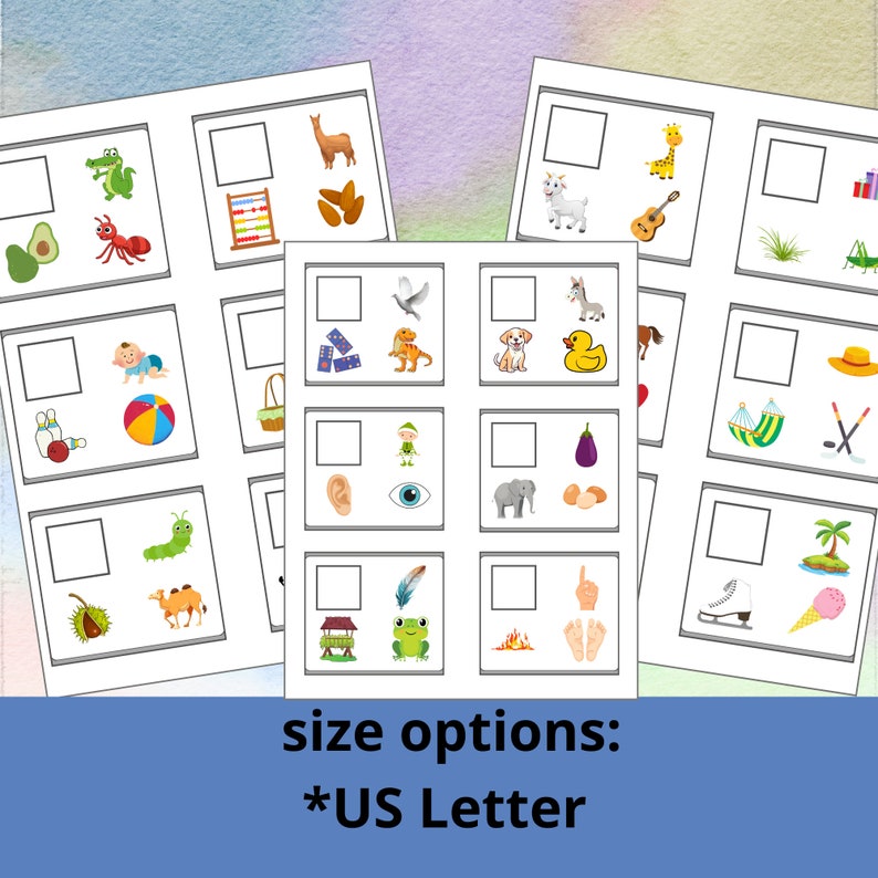Kindergarten Phonics Printable Activity, Preschool Letter Sounds ...