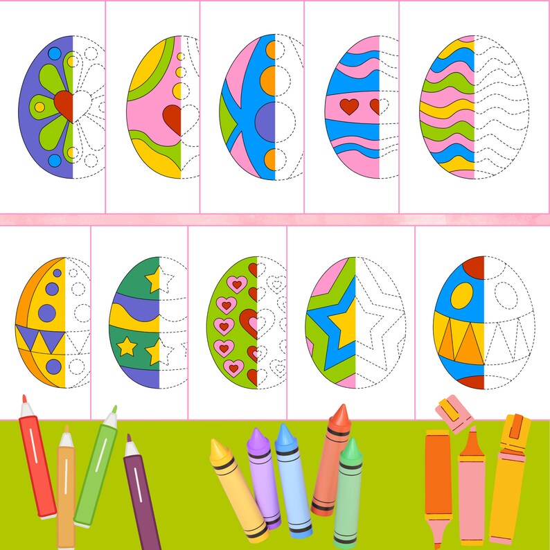 Printable Easter Activities for Kids, Preschool Worksheets, Practicing ...