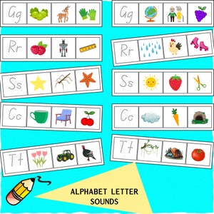 ABC Phonics Tracing Worksheets, Letters, Prek, Kindergarten, Homeschool ...