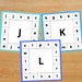 Letter Recognition Alphabet Clip Cards | Toddler & Preschool Matching ...