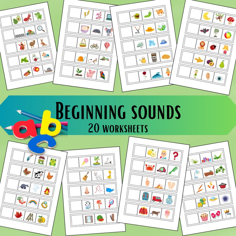 Beginning Sounds - Etsy