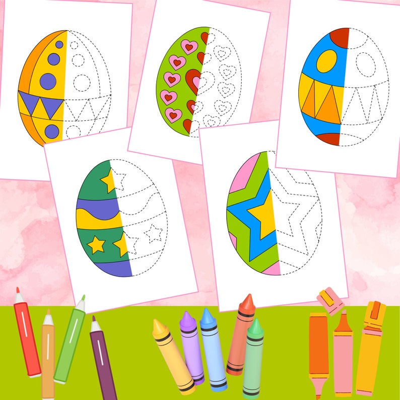 Printable Easter Activities for Kids, Preschool Worksheets, Practicing ...
