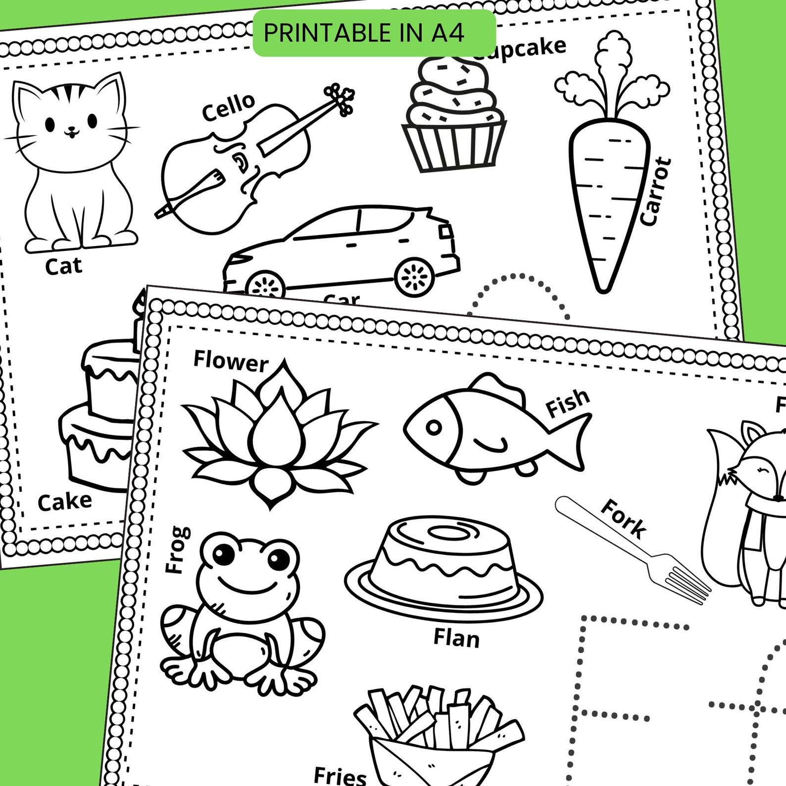 Printable ABC Coloring Sheets | Fun Alphabet Coloring Pages A–Z for ...