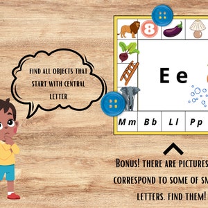 Alphabet Phonics Beginning Sounds Clip Cards, Clothespin Game ...