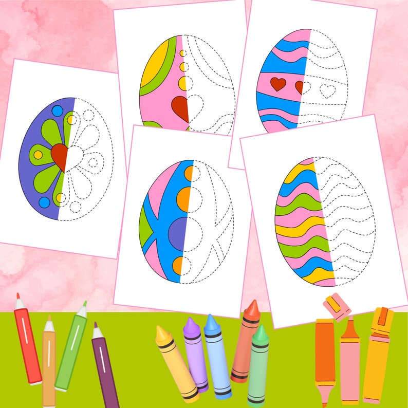 Printable Easter Activities for Kids, Preschool Worksheets, Practicing ...