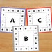 Letter Recognition Alphabet Clip Cards | Toddler & Preschool Matching ...