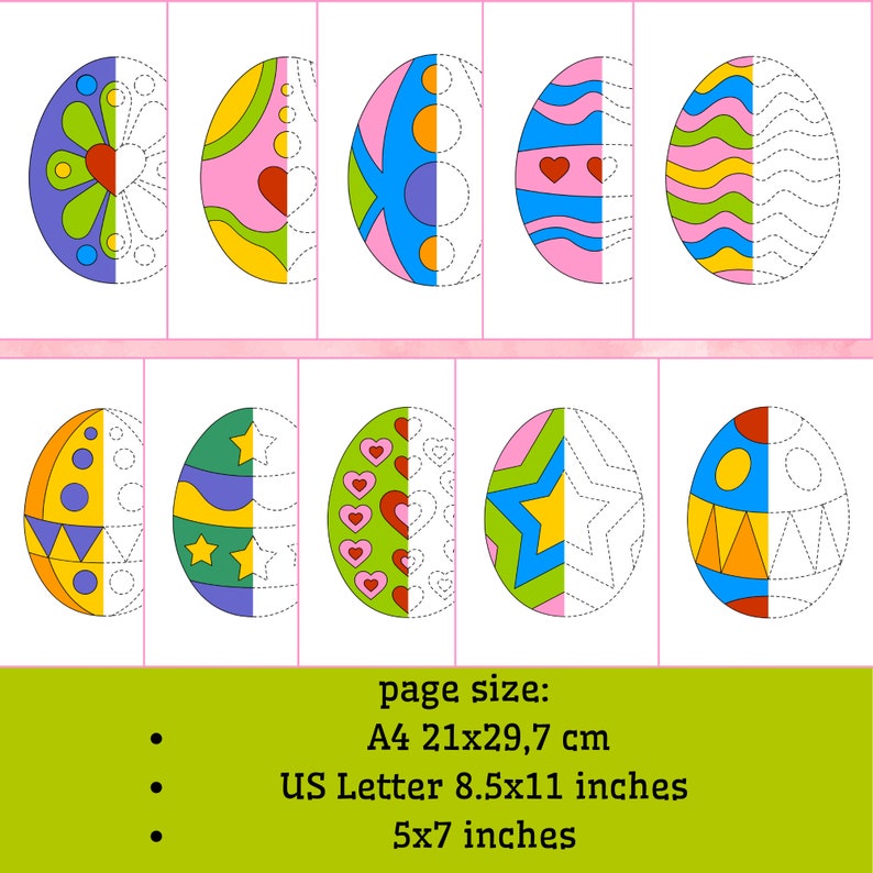 Printable Easter Activities for Kids, Preschool Worksheets, Practicing ...